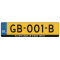 Kentekenplaathouder Auto met eigen logo | Kentekenplaathoudershop.nl